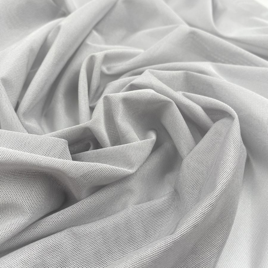 Сітка еластична блискуча шир.150 см C90 срібло | Brabox